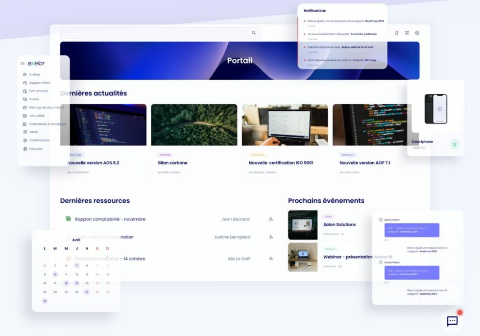 Goovee : le nouveau portail web de l’ERP Axelor - Adekia